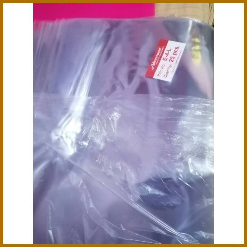 Adventurer Long Plastic Envelope GAUGE 4 (10pcs) | Shopee Philippines
