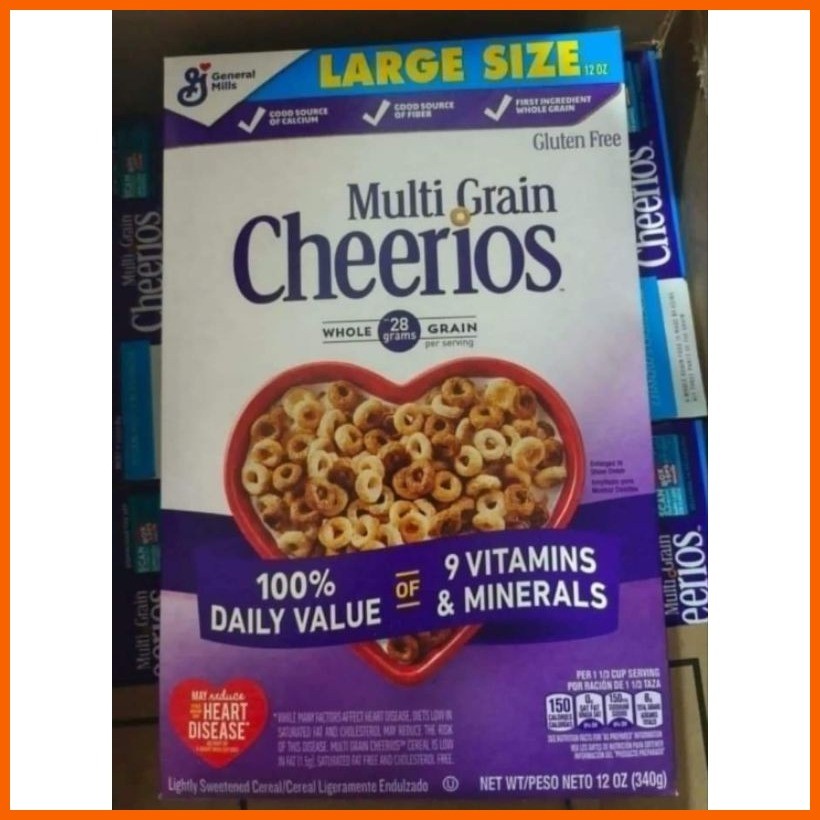General Mills Cheerios 340g | cheerios honey nut 340g | Shopee Philippines