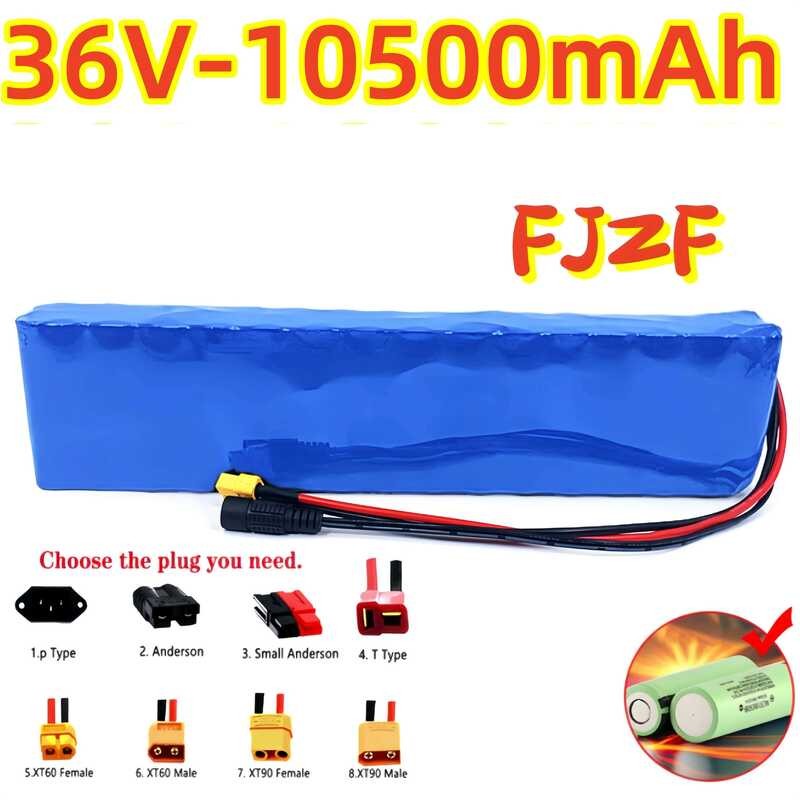 For 1 F 36V FJZF 42V 10S3p 18650 Kugoo S1 S2/S3 10500Mah 10.5Ah Battery ...