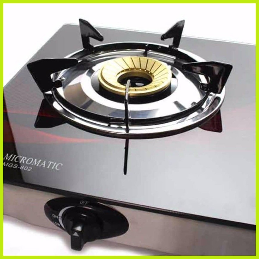 MICROMATIC Double Burner Glass Top Gas Stove MGS-802 COD | Shopee ...