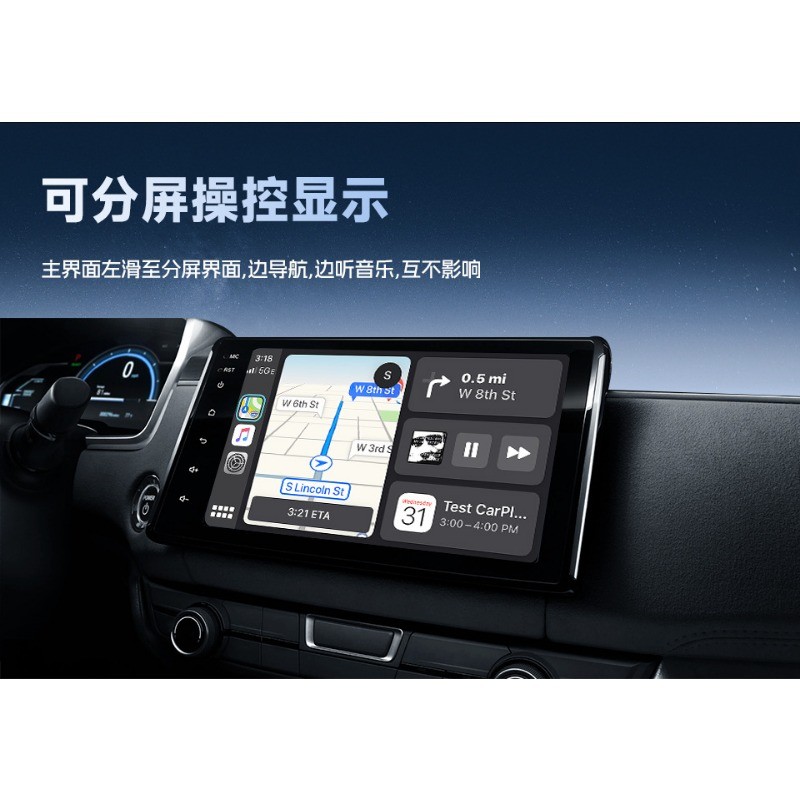 2 in 1 Wireless CarPlay Android Auto Adapter Convert Wired to Wireless ...