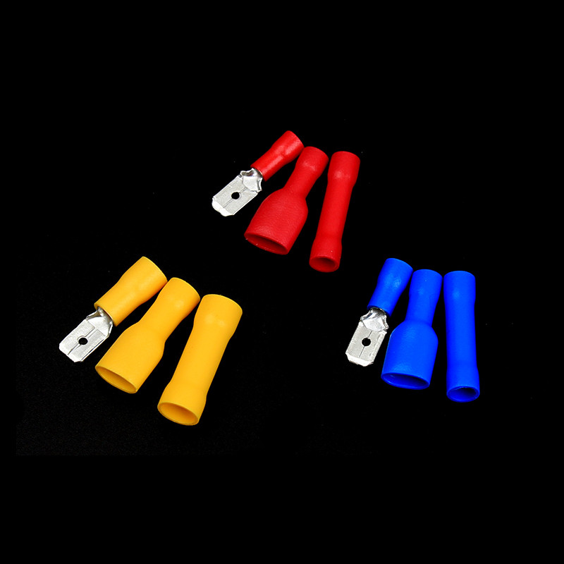 [COD+Manila Stock] 280pcs Assorted Crimp Spade Terminal Wire Flat Female and Male Insulated ...