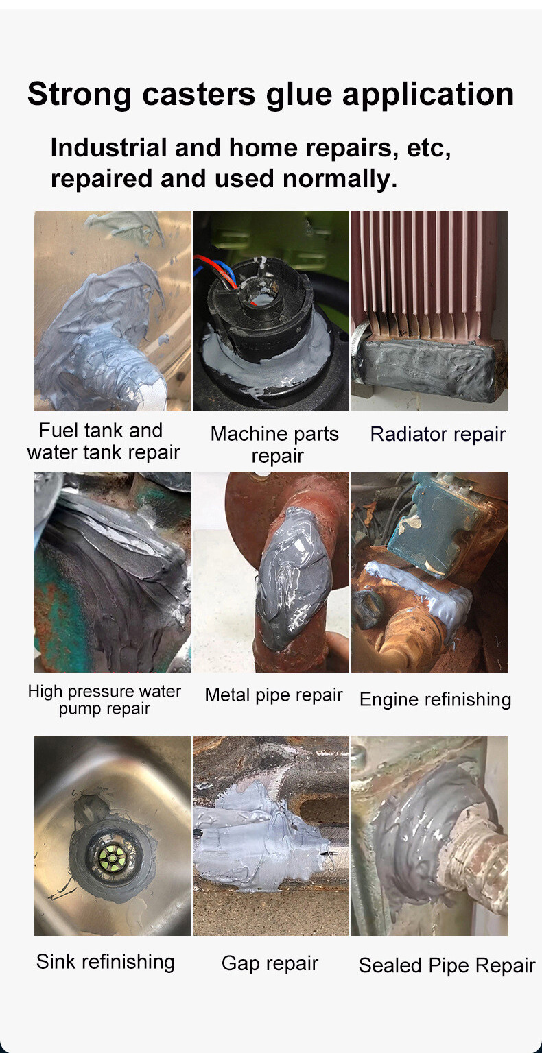 Heat resistant up to 800℃ DD Super strong metal glue Gam besi paling ...