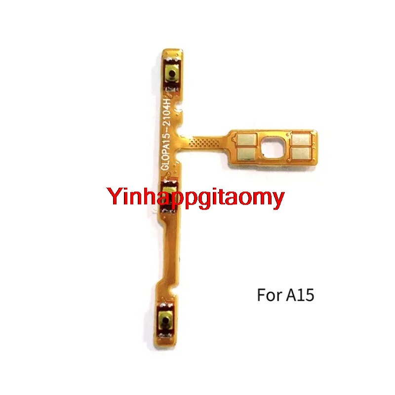 gyi- For Oppo A15 A16 A17 A17k Power Volume Button Flex Cable Side Key ...