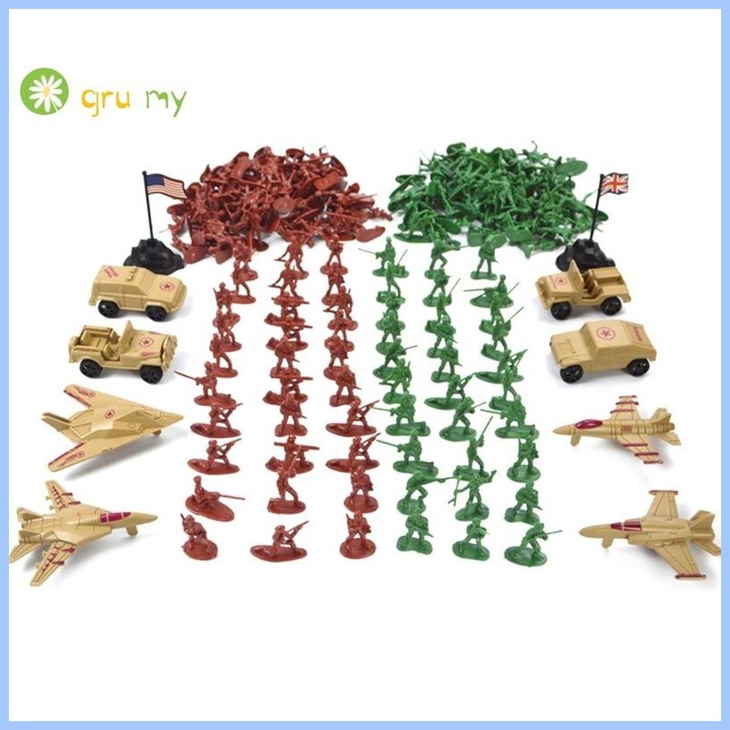 210 Pcs Simulation Static Figures,DIY Scene Mini Figures Sand Table ...