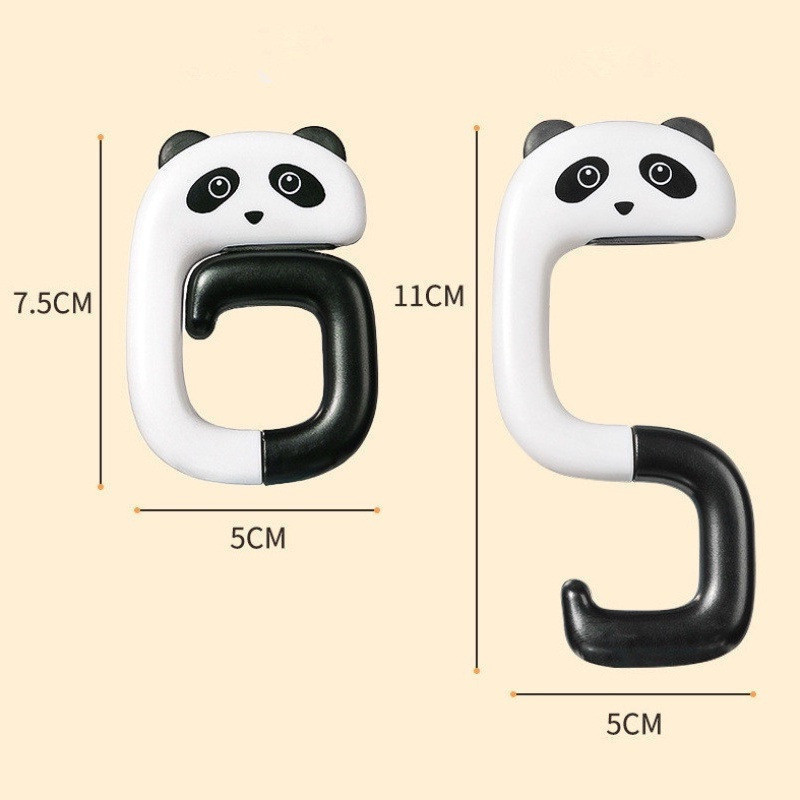 Adjustable Table Fixing Hooks Under Desk Hook Multifunctional Punch ...