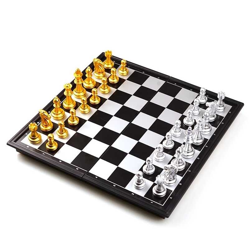SK Medieval Gamit Ang Magnetic Large Folding Portable 32 Pieces Board ...