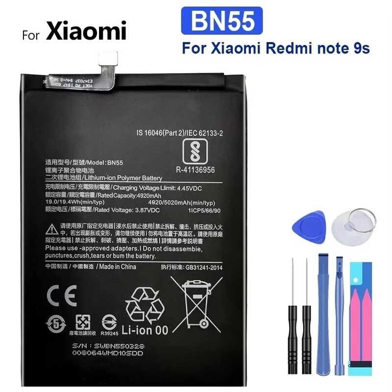 Power Up Your For Xiaomi Redmi note 9s 9 s note9s With Our BN55 ...