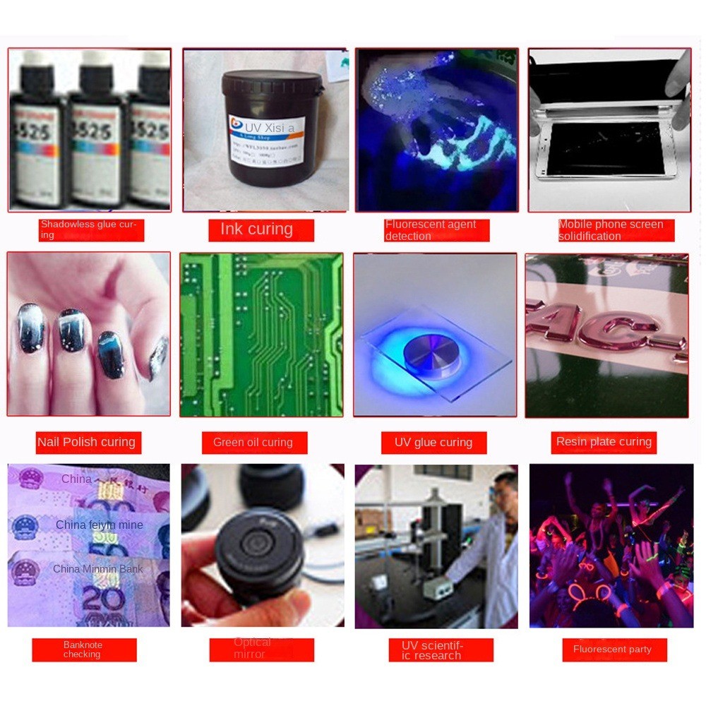 LED UV Curing 405nm 395nm 365nm Ultraviolet Lamp for SLA DLP 3D Printer ...