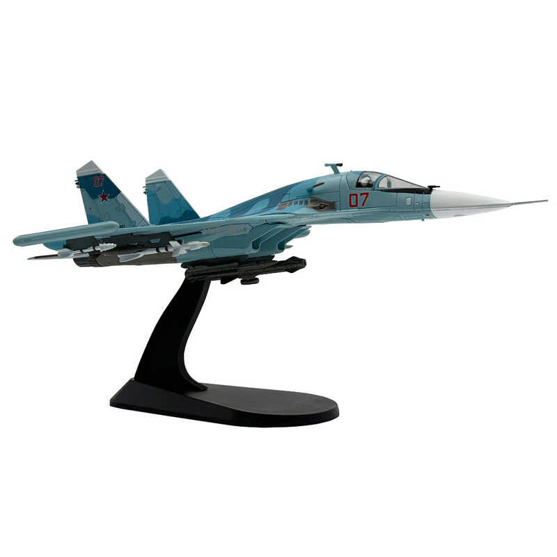 Scale 1/100 Russian Sukhoi Cy-34 Su34 Fullback Fighter Bomber Diecast ...