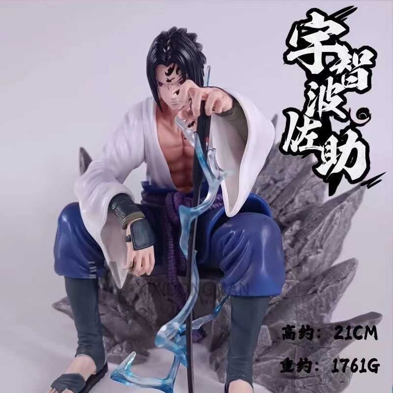 Naruto Series ♡ Platform Sasuke Hand Operated Sitting Mantra Printing ...