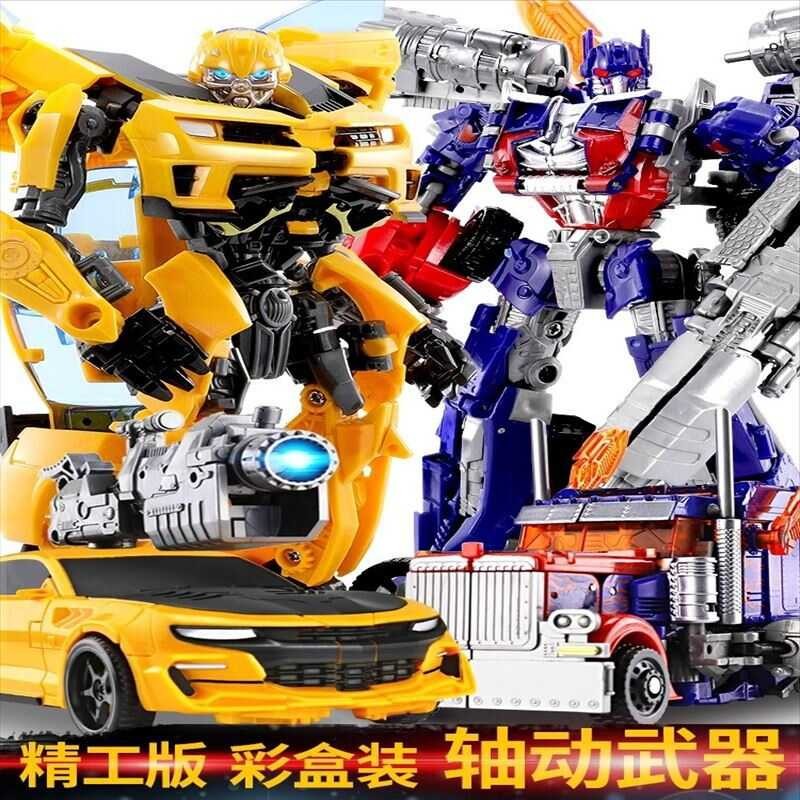 Transforming Toy Car Man King Kong Robot Optimus Prime Mech Pillar ...