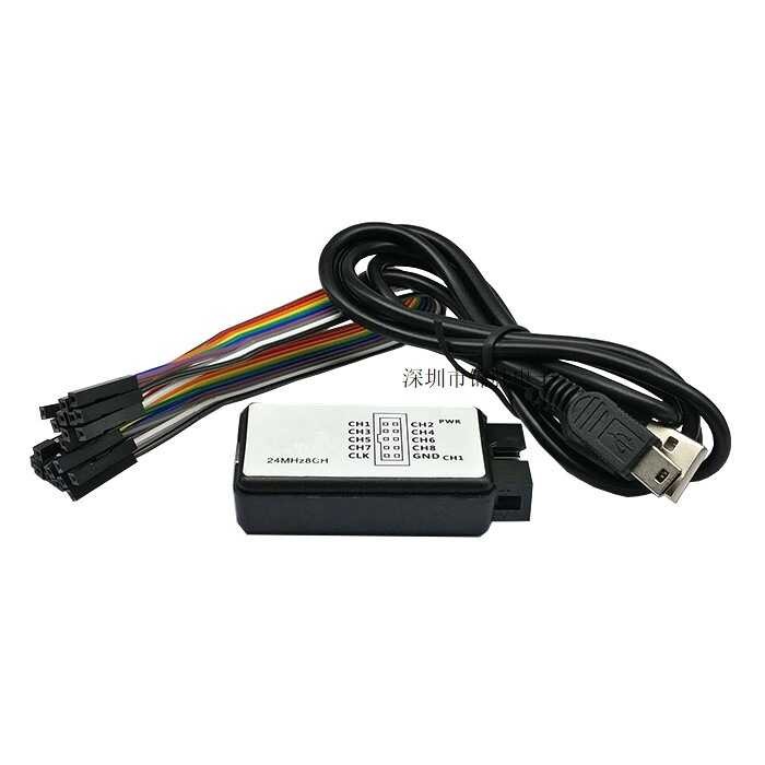 USB SALEAE 24M 8CH Logic Analyzer 24M 8-Channel with Buffer 1.1.16 ...
