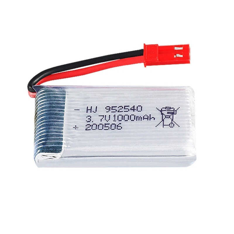 536 JST Plug 3.7V 1000Mah Lipo Battery + Charger For X400 X500 YIQI ...