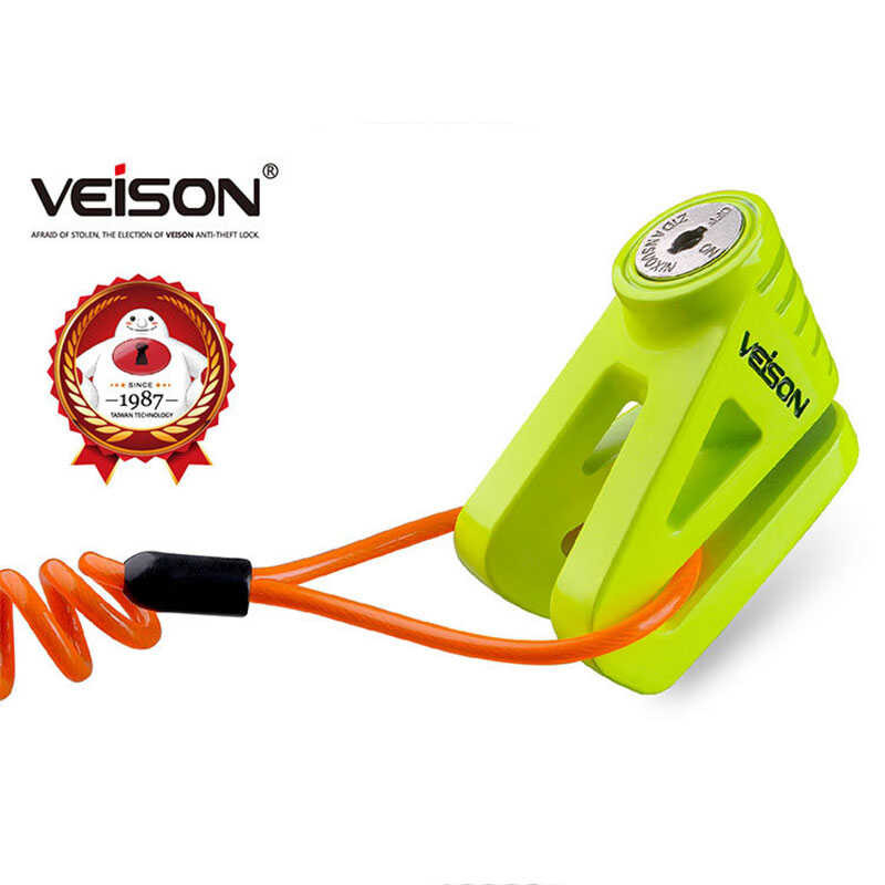 Dx7 VEISON Motorcycle Scooter Bicycle Bike Disc Lock Motorbike Brake ...
