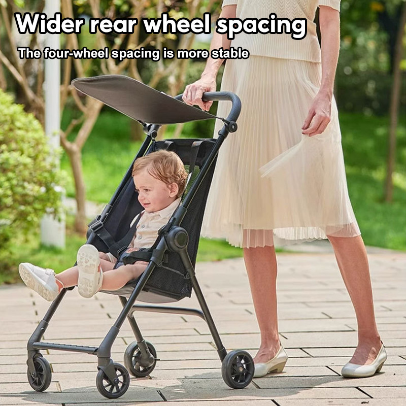 Foldable Baby Stroller Lightweight Travel Stroller For Toddler ...