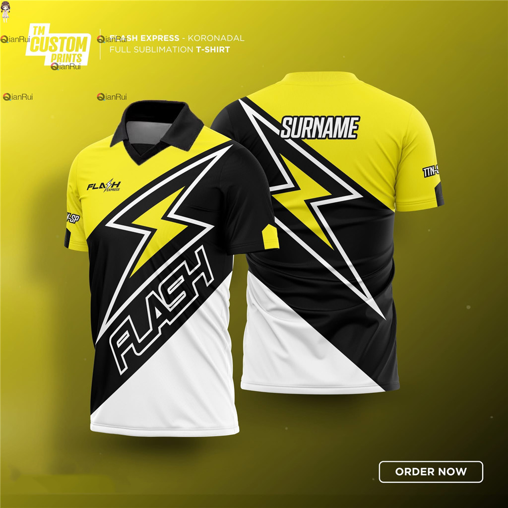 FULL SUBLIMATION SHIRT DESIGN FOR FLASH EXPRESS PHILIPPINES | Shopee ...