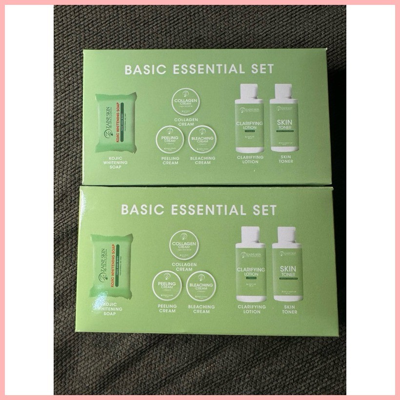 Zaine Skin Basic Essential Set w/ Serum (New Packaging) ¤ ☈ | Shopee ...