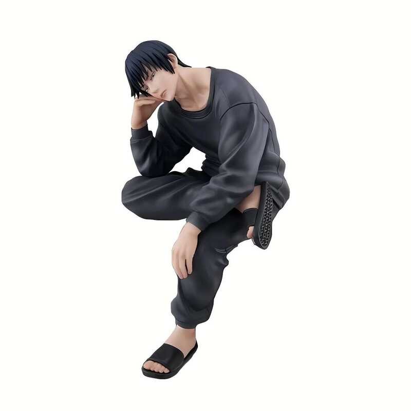 Anime JJK Figures Toji Fushiguro Sitting Pose Model Action Figure Toy ...