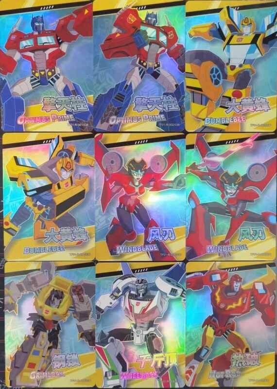 Card Game Transformers Cybertron R Complete Collection Genuine Cards ...