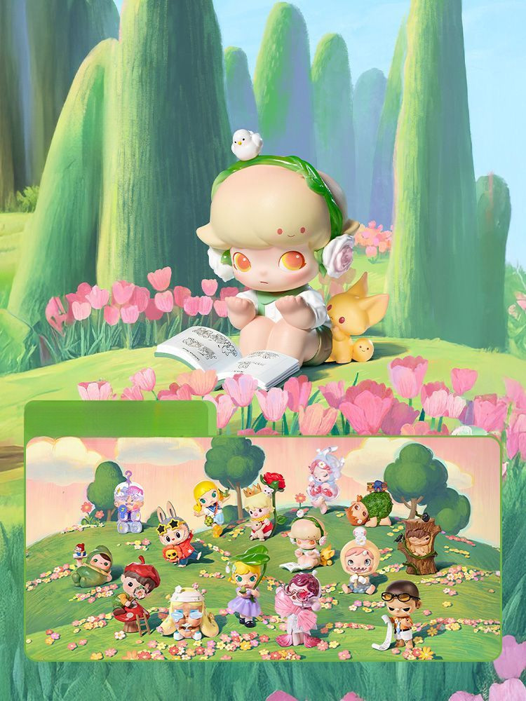 hand in hand series art toys hirono skullpanda molly dimoo crybaby ...