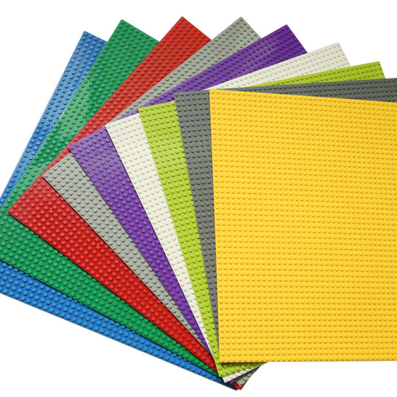 25*25CM/32*32 Dots Building Blocks Base Plate Dots Bricks Baseplate DIY ...