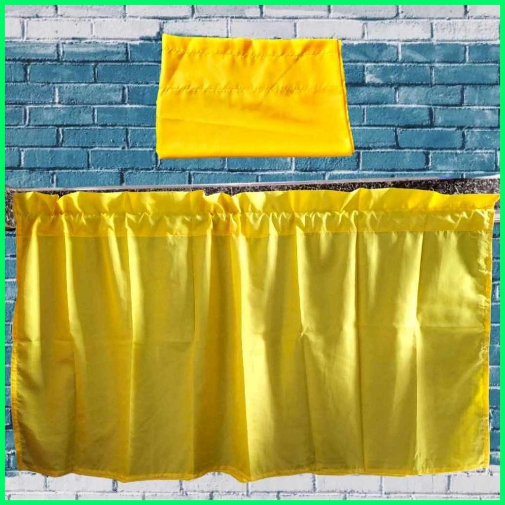 Lababo curtain Geena Fabric 58*30 | Shopee Philippines