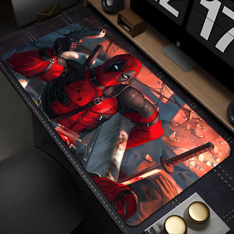 Anime Deadpool Pad Office PC Gamer Cabinet e Laptop 900x400 Keyboard ...