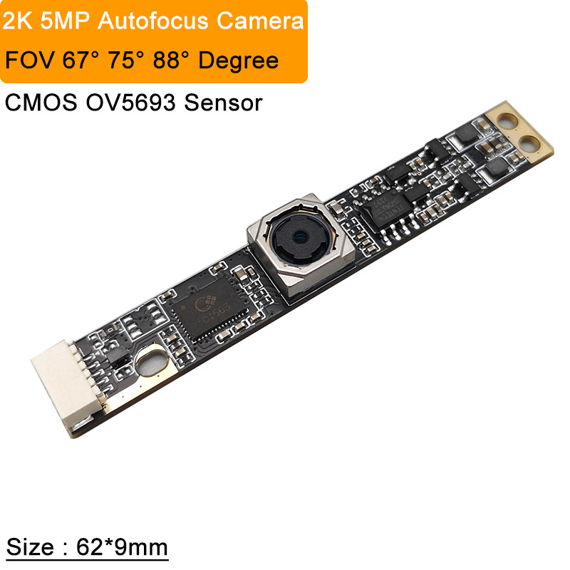 5Mp Autofocus UVC Camera Module CMOS Ov5693 Sensor 88 75 67 Degree Suitable For Creality Falcon ...