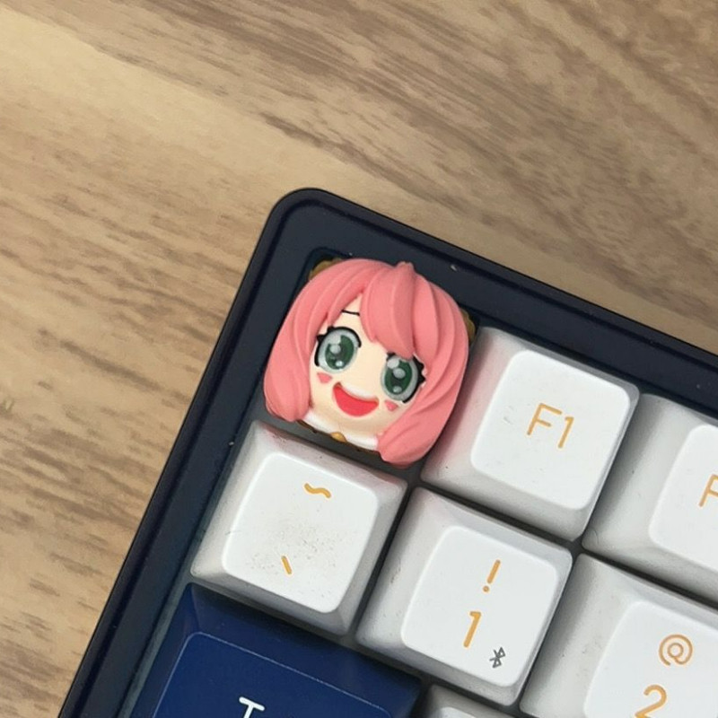 Anya Keycap 3D Creative Cute Cartoon MX Switch Mechanical Keyboard ...
