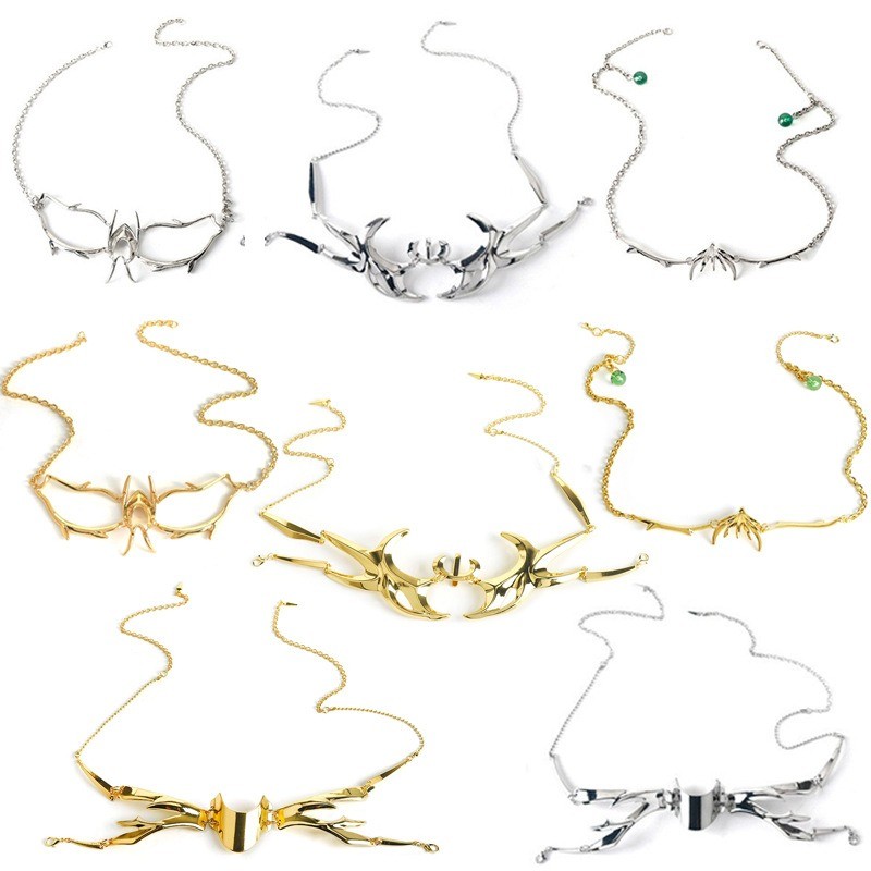 Halloween Cosplay Punk Gothic Nose Mechanical Mask Chin Eyes Ring Metal ...