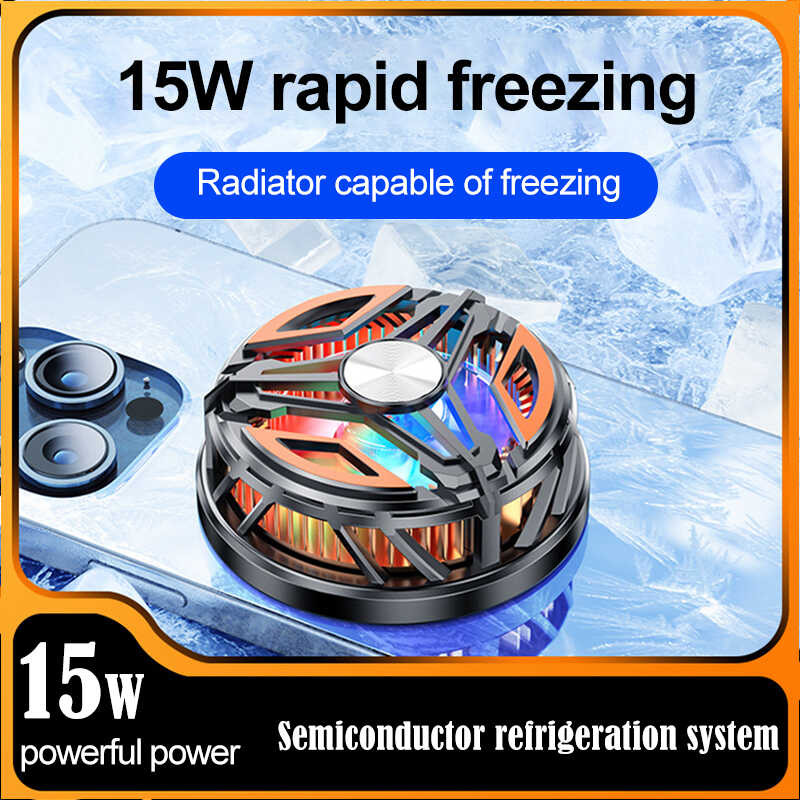 Portable Magnetic 4 B6 Para Phone Radiator Cook Fan Para Sa Mobile ...