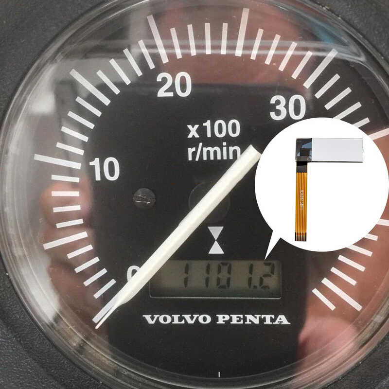 Display LCD Para Sa Tachometer International VDO Pit Vision Kenworth ...
