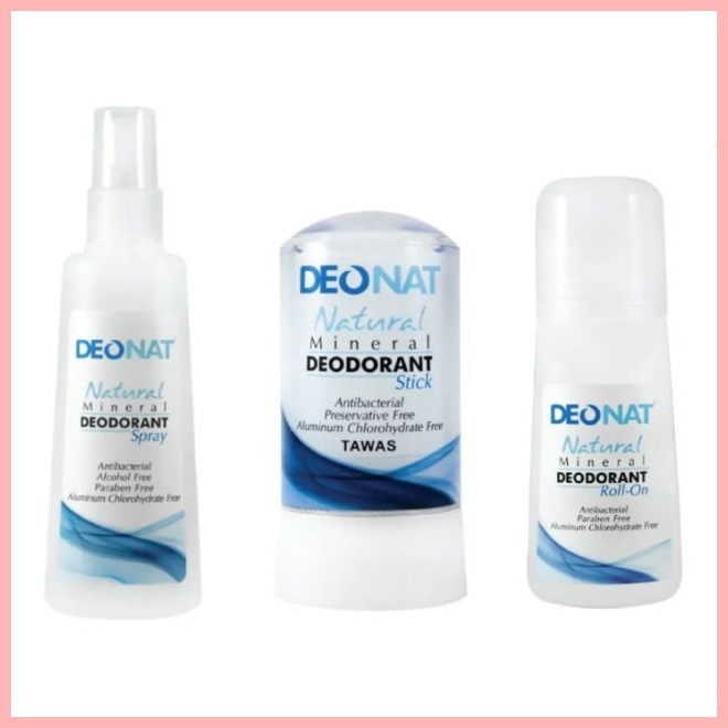DEONAT Natural Mineral Deodorant Spray 100ml ☾ | Shopee Philippines