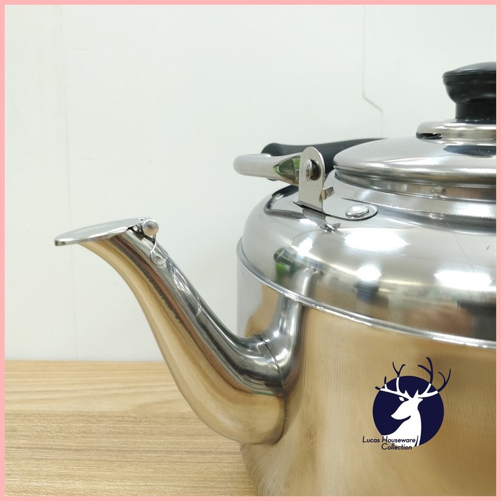 100% STAINLESS STEEL WHISTLING KETTLE (3L-4L-5L-6L)/MAKAPAL & MATIBAY NA TAKURE (3-4-5-6 LITRO ...