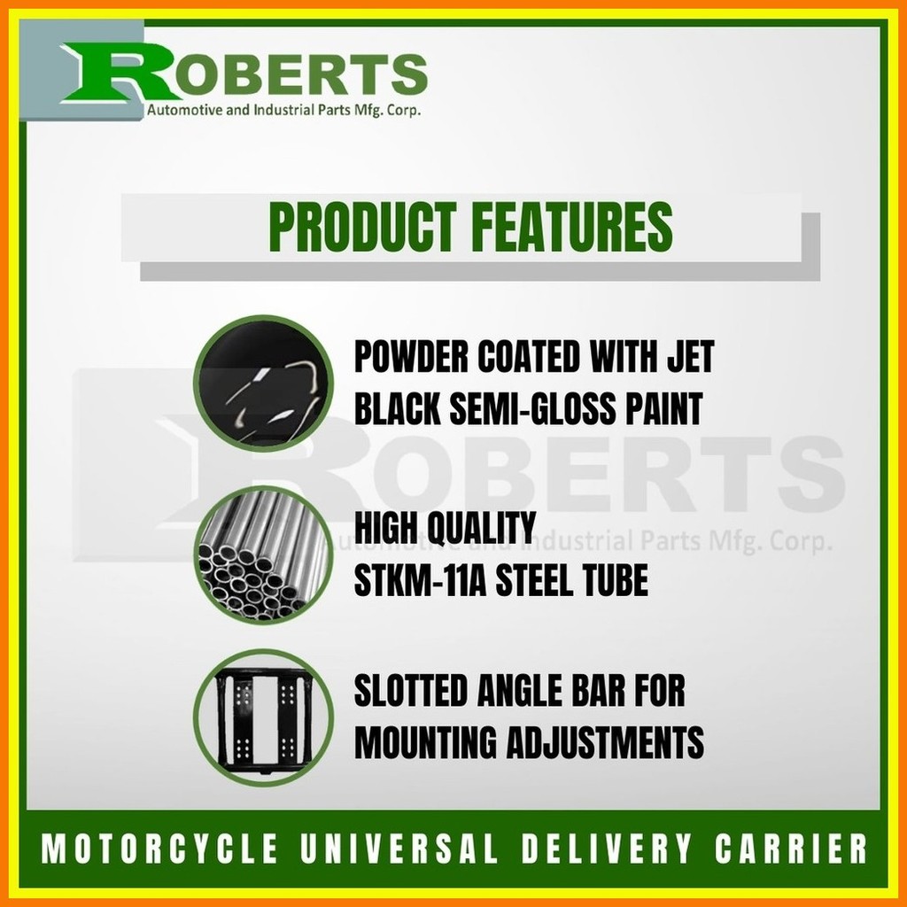 COD) MOTORCYLE UNIVERSAL DELIVERY CARRIER/RACK/BRACKET FOR LALAMOVE ...