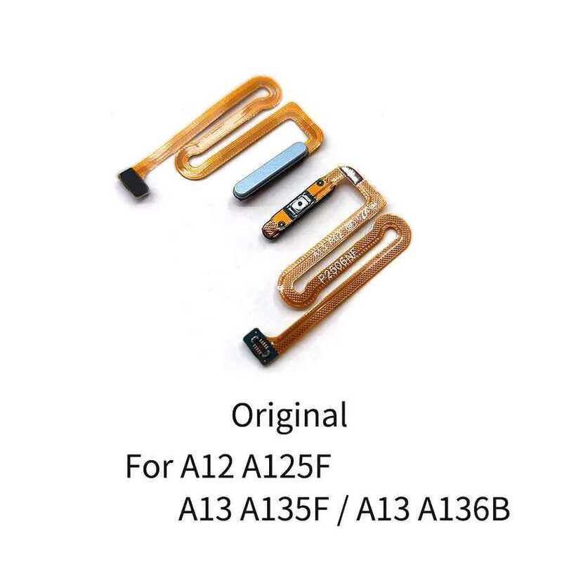 For 1 C1 Galaxy A12 A13 Power Button Flex Cable Side Key Switch ON OFF ...
