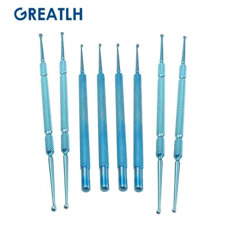 Single Double-ended Head Chalazion Curette Titanium Tweezers Forceps ...