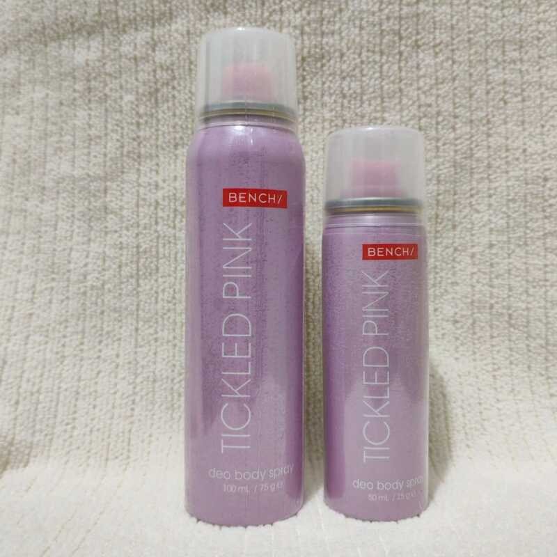BENCH TICKLED PINK PERFUME BODY SPRAY 100Ml&50Ml | Shopee Philippines