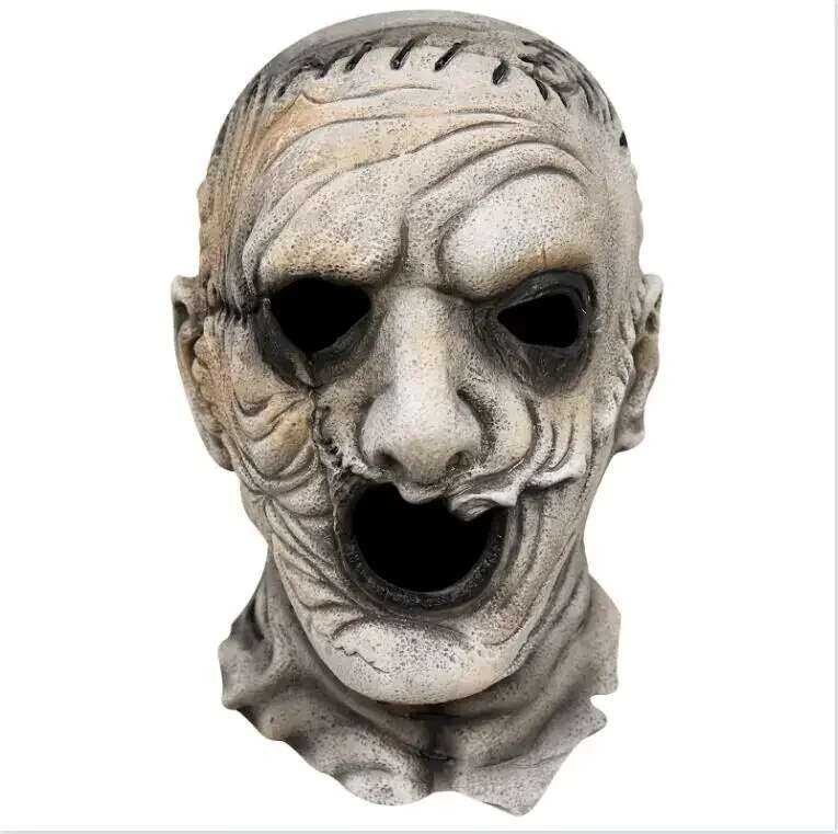 Massacre Chainsaw Leatherface S Latex Scary Movie Halloween Cosplay ...