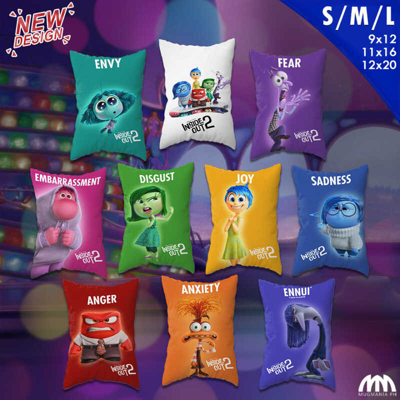 INSIDE OUT Pillows - Mugmania Inside Out Characters (Available In 3 ...