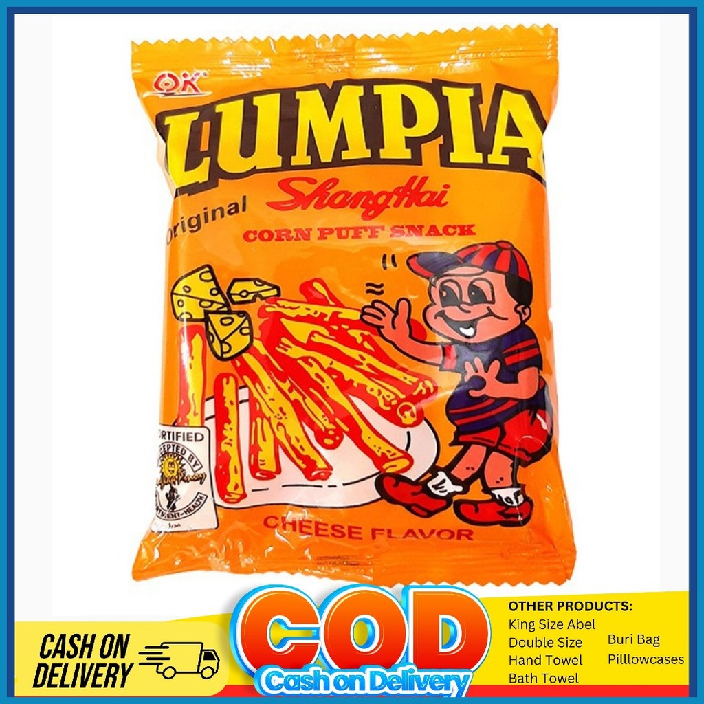 Lumpia Shanghai Original Cheese Flavor Pinoy Childhoood Favorite Snacks ...