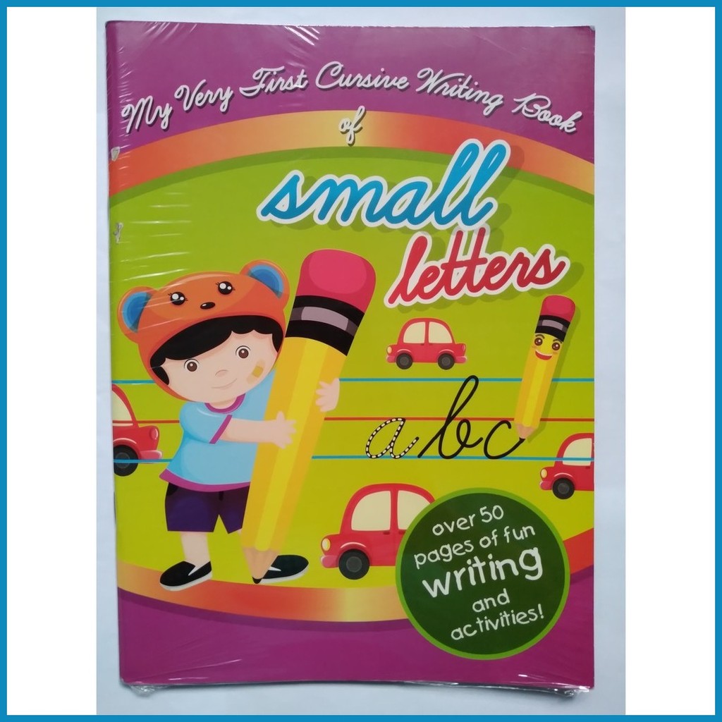 My Very First CURSIVE WRITING Book of Sentence Small Letters Capital ...
