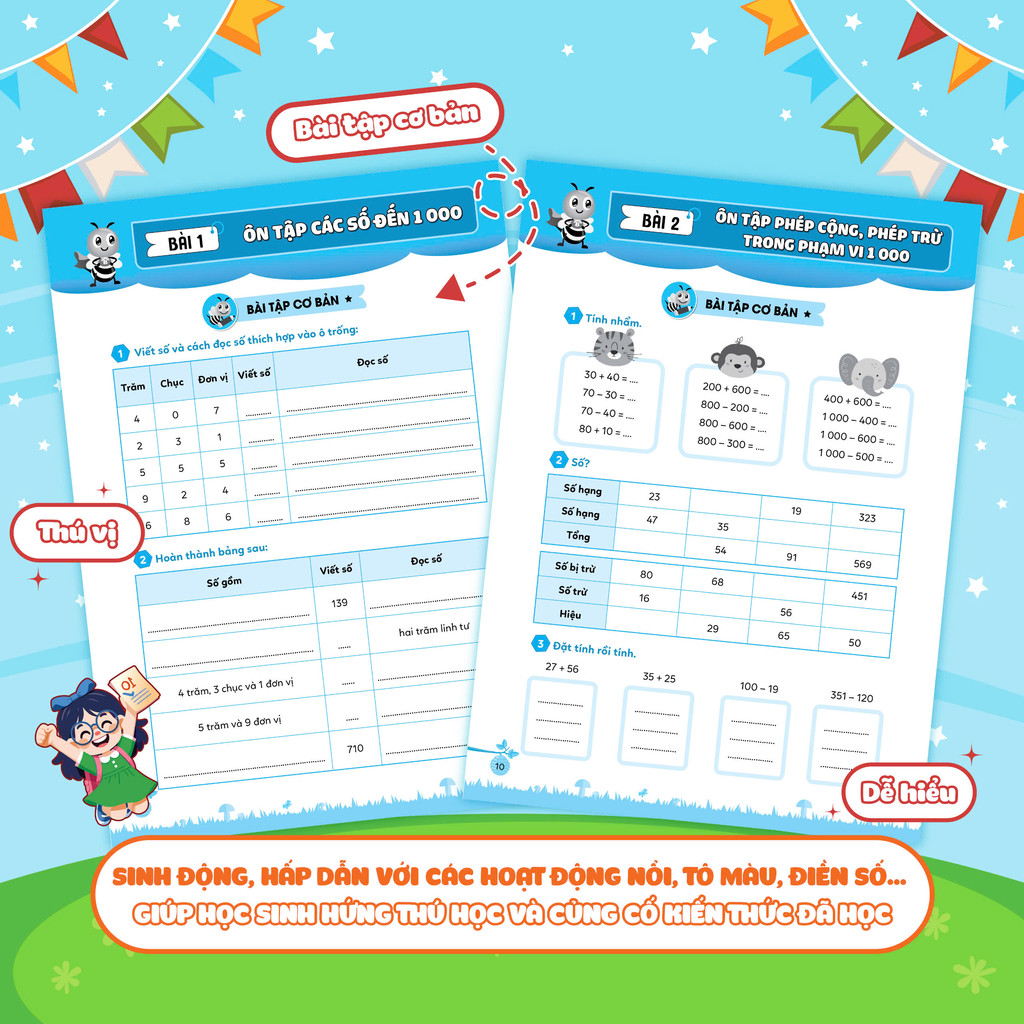 Math - Vietnamese Supplemental Combo Book with basic and advanced ...