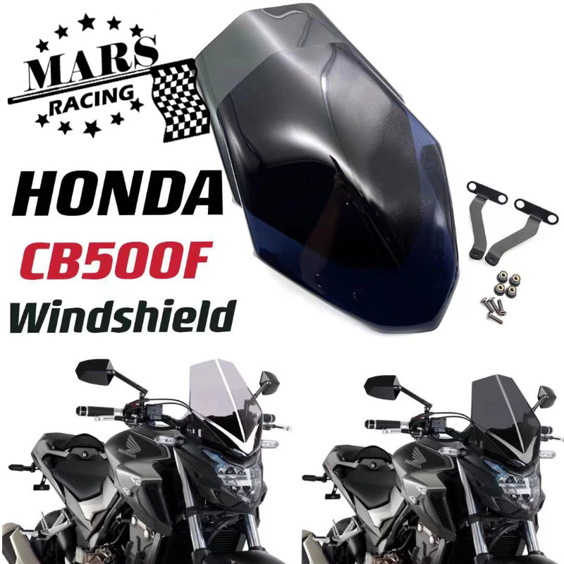 Motorcycle Accessories Windshield Windscreen Aluminum Kit Deflector For ...