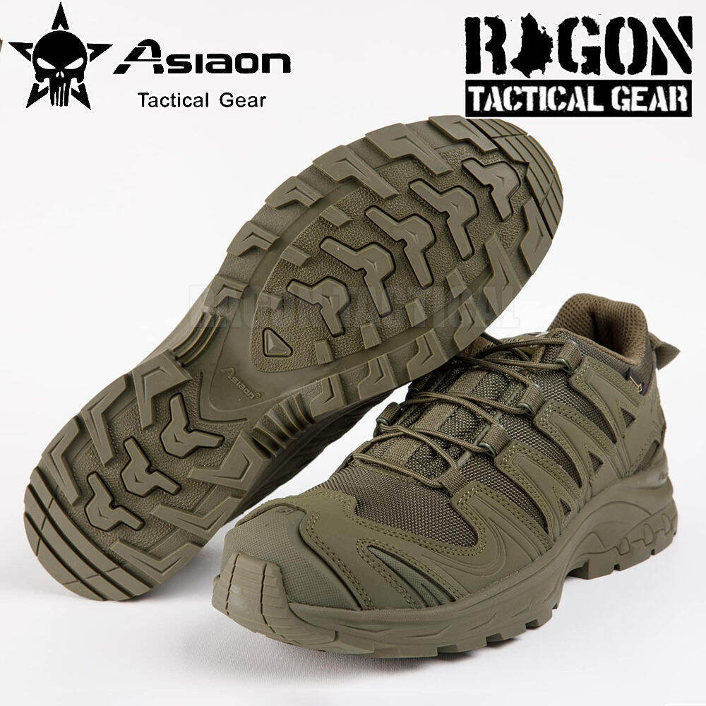 RAGON Asiaon 977 Tactical Athletic Training Shoes Combat Boots Lowcut ...