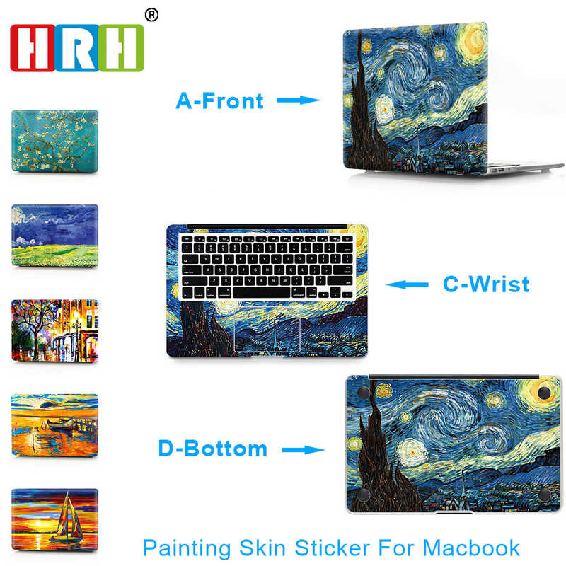 6D1 HRH 3 In 1 Paiting For Sticker Book Air 11 12 Pro 13 15 Retina ...