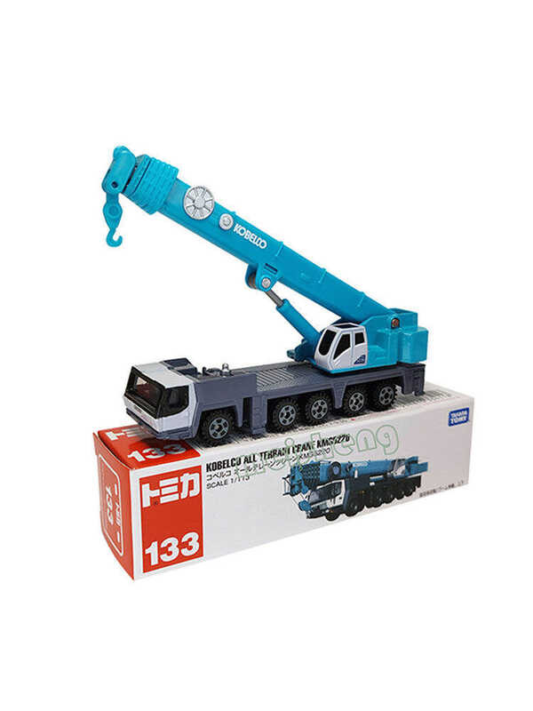 Metal Tomica Tomy Car Model Long No. 133 Shengang All Terrain Crane | Shopee Philippines