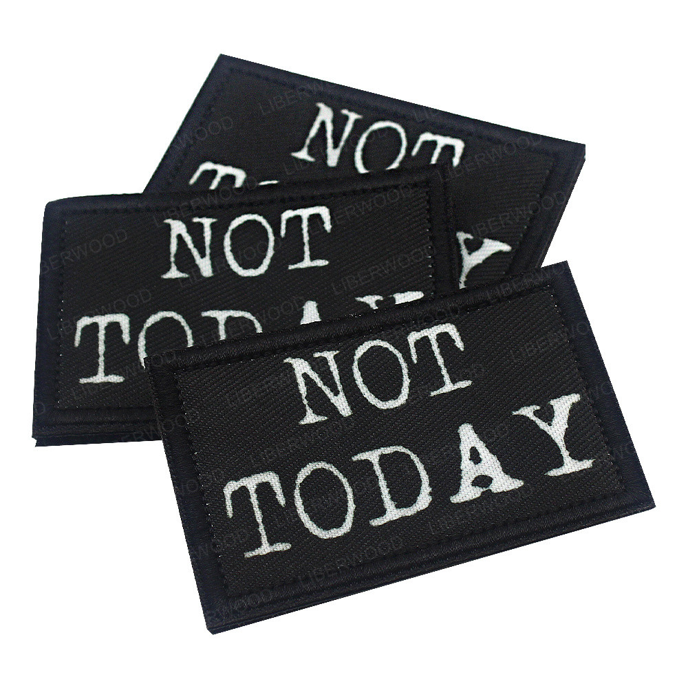 Funny Saying Meme Patch Fix Stupid Not Today Defence Just Send It Hook ...