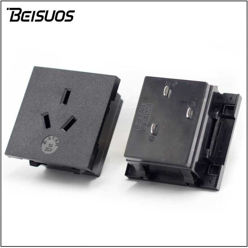50 * 50mm panel Argentine AC power socket, Australian standard three ...